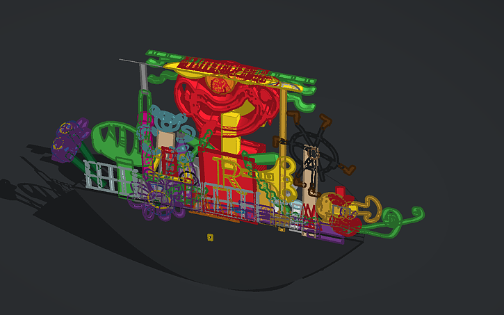 3D design Copy of Dark Goofball Challenge - Tinkercad