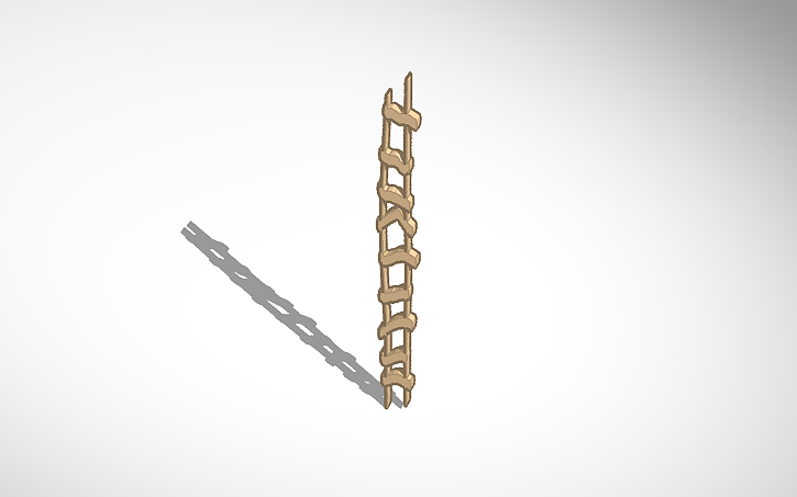 3D design ladder - Tinkercad