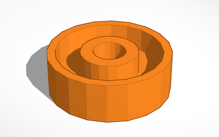 3D design washer - Tinkercad