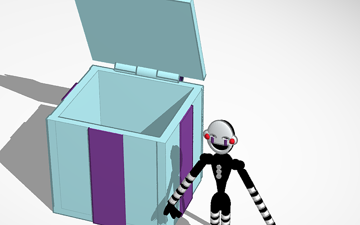 3D design EDI Puppet - Tinkercad