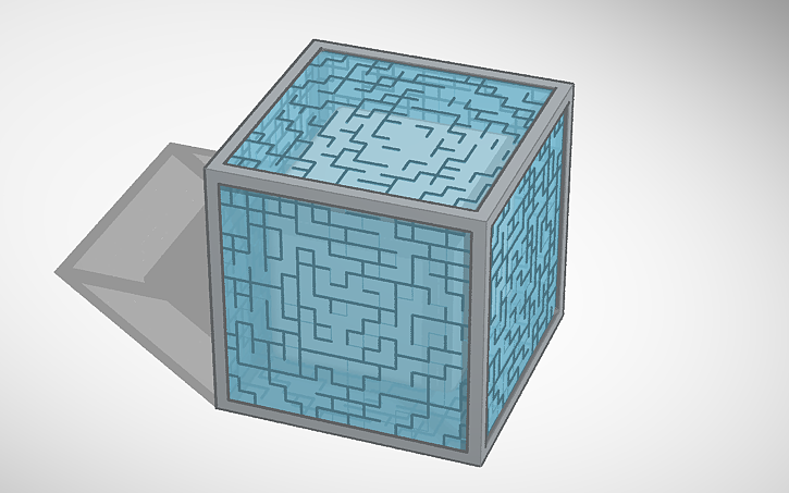 3D design A block - Tinkercad