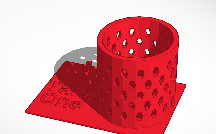 3D design Jill holiday candy dish - Tinkercad