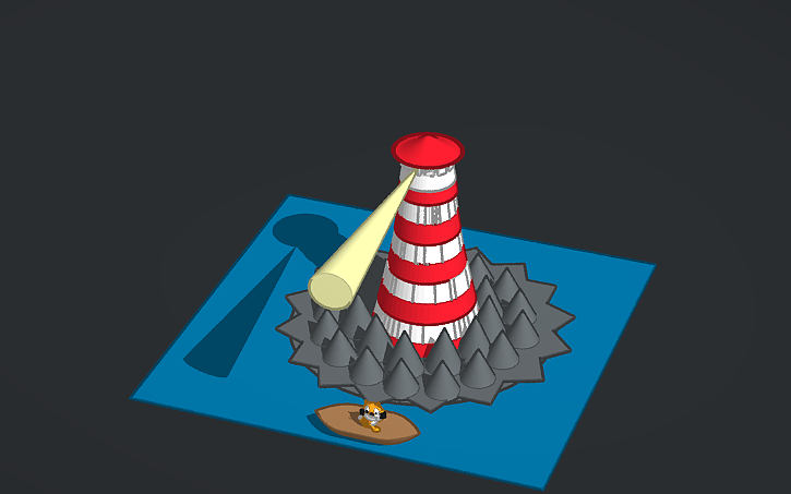 3D design Copy of Light Up a Story with Code Challenge: SCRATCH_CAT ...
