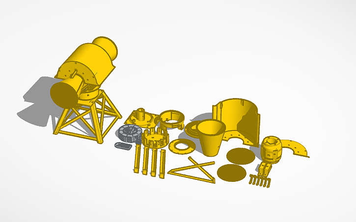 3D design H.O.R. Model 50 Super-Sirex Siren (10/10-Port) NEW - Tinkercad