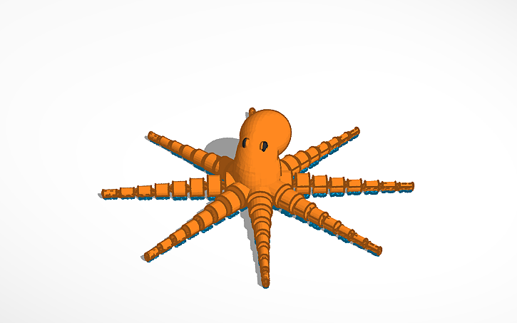 3D design Octopus - Tinkercad