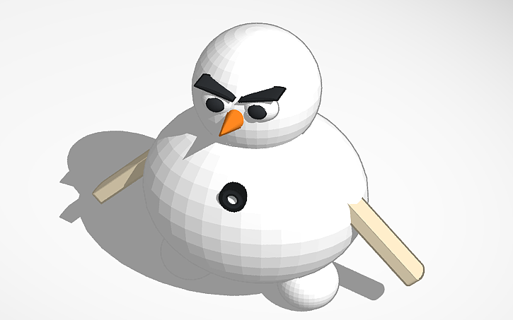 3D design mascot - Tinkercad