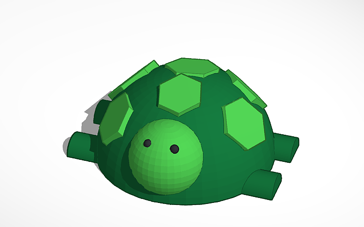3D design Moving Tortoise - Tinkercad