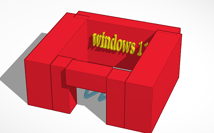 3D design windows 11 center - Tinkercad