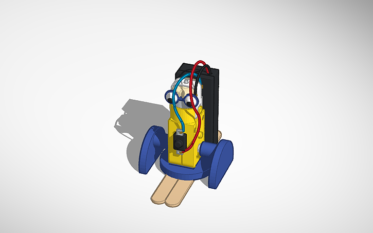 3D design Robot 1 - SIM LAB - Tinkercad