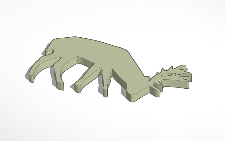 3D design DEER - Tinkercad
