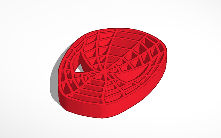 3D design Spider Man - Tinkercad