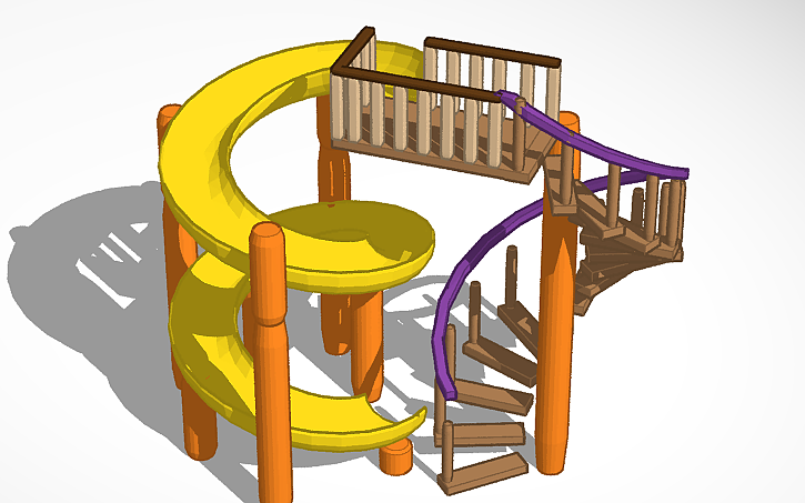 3D design Slide - Tinkercad