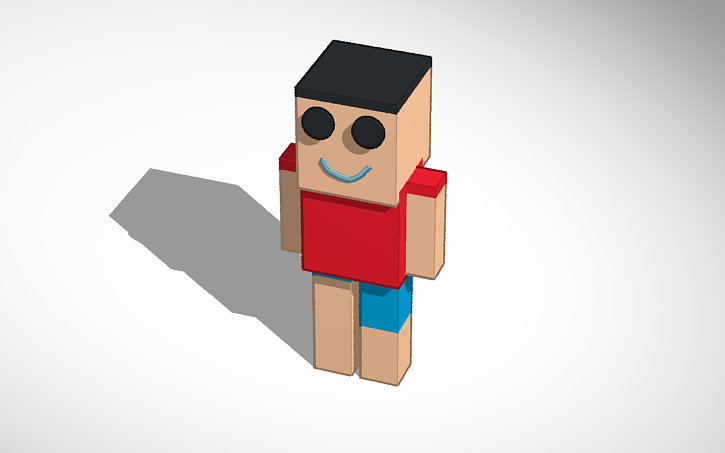 3D design Human - Tinkercad