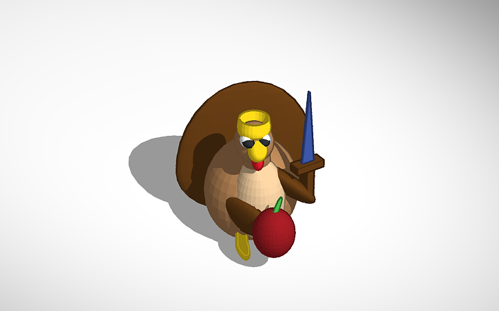 3D design #thanksgiving - Tinkercad