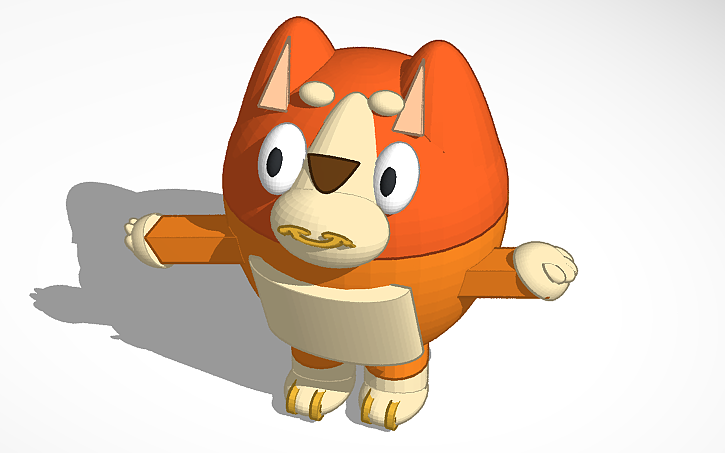 3D design Bingo (Bluey) - Tinkercad