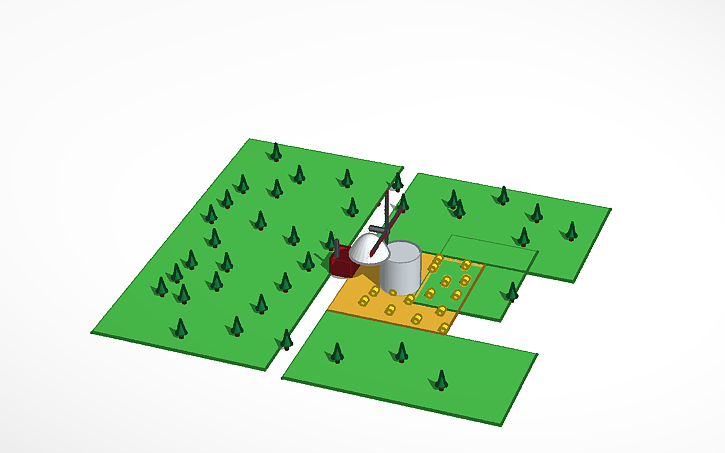 3D design Windmill - Tinkercad