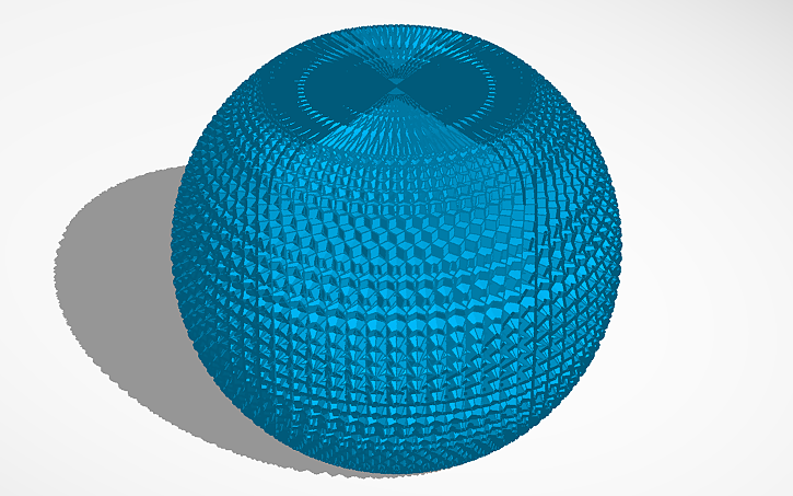 3D design Day 264 of TED: Sphere (for SS’s Sphere Challenge) - Tinkercad