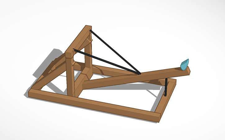 3D design Catapult project - Tinkercad