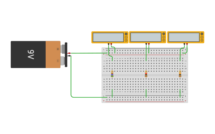 Circuit design Mach song song - Tinkercad
