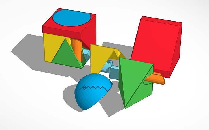 3D design Puzzle Cube Challenge - Tinkercad
