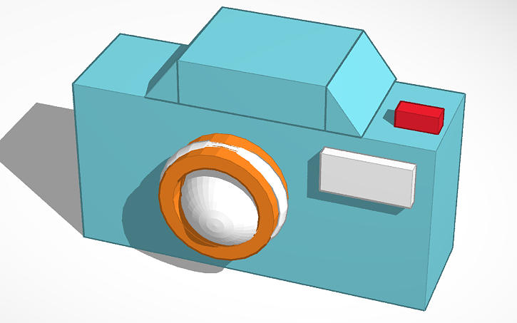 3D design CAMERA - Tinkercad
