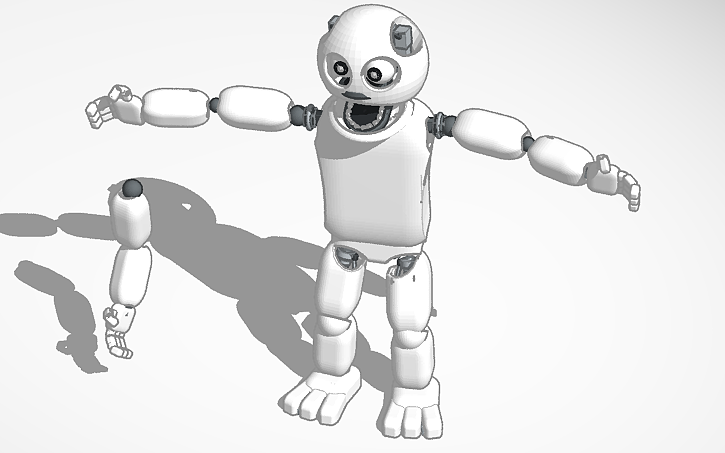 3D design Custom Animatronic Base - Tinkercad