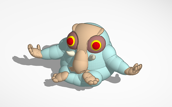 3D design Zomba Great Nose Cursed Spirit /V2/ (semi-grade 1) - Tinkercad