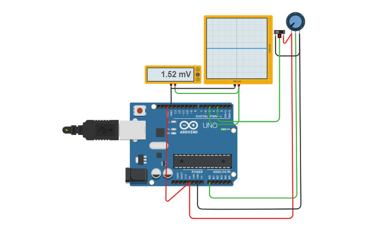 Circuit Design Rain Sensor Tinkercad