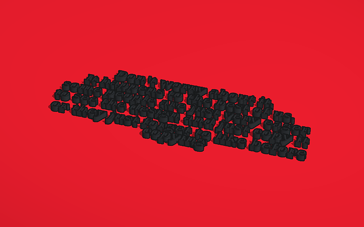 3D design Copy of THIS IS REDONKULUS - Tinkercad