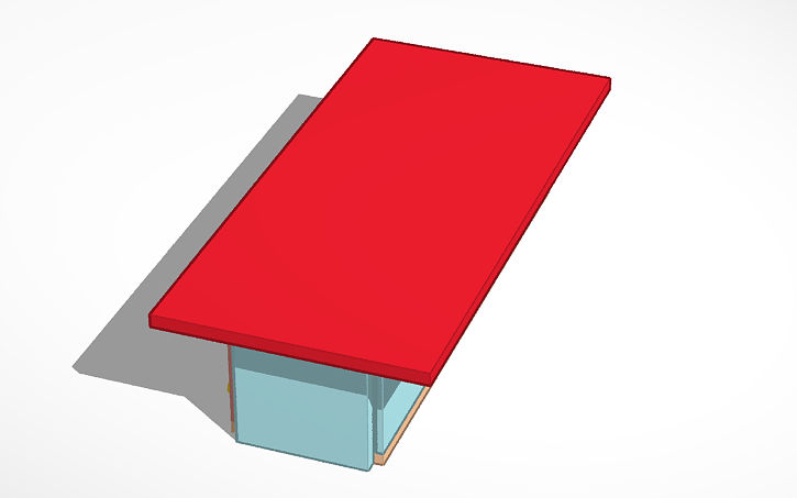3D design Kitchen Table - Tinkercad
