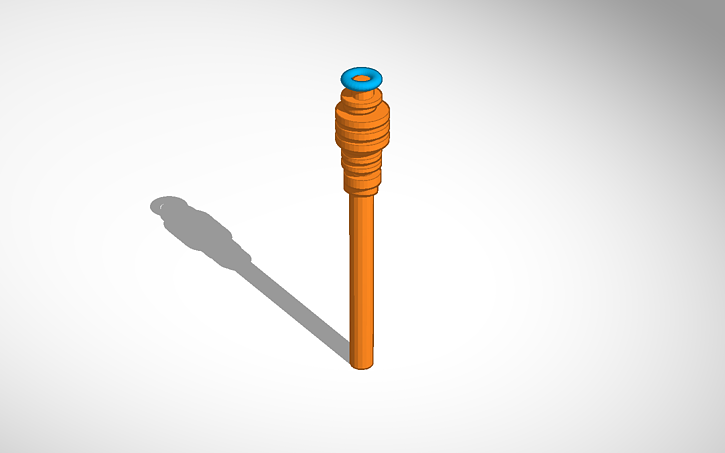 3D design Rebel Code Cylinder - Tinkercad