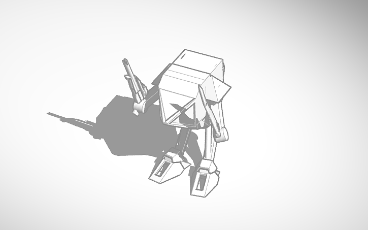3d Design Sidewynder Mech Mech Tinkercad