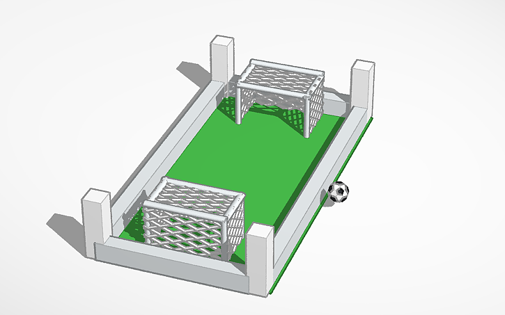 3D design Soccer - Tinkercad