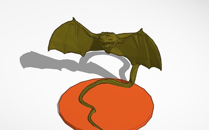 3D design water leaper dnd - Tinkercad