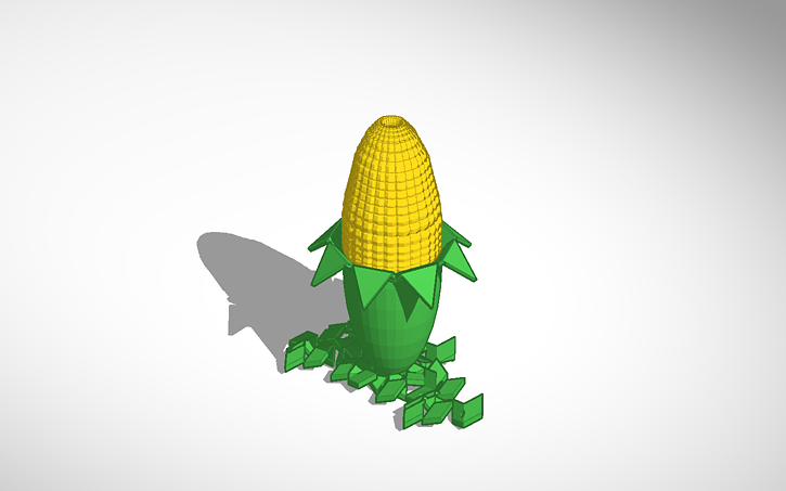 3D design Corn. - Tinkercad