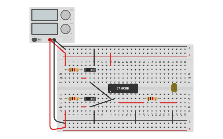 Circuit design CP1_Habib_24_Part AND - Tinkercad