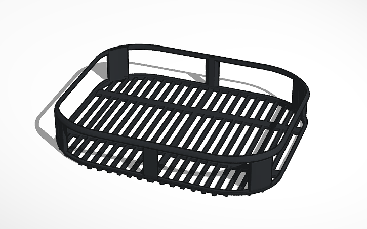 3D design ROOF RACK - Tinkercad
