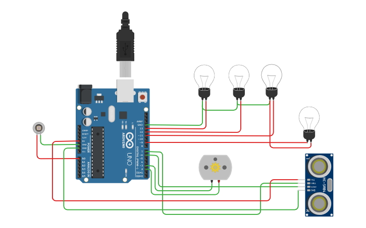 Circuit Design Home Automation Project Tinkercad