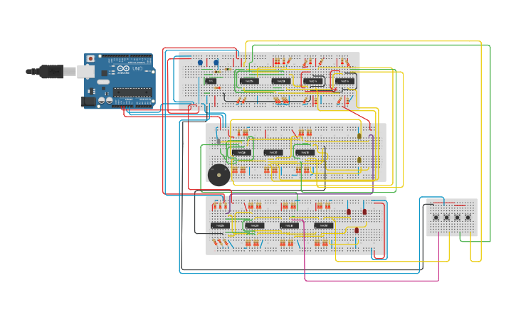 Circuit design LAB 3 - Tinkercad