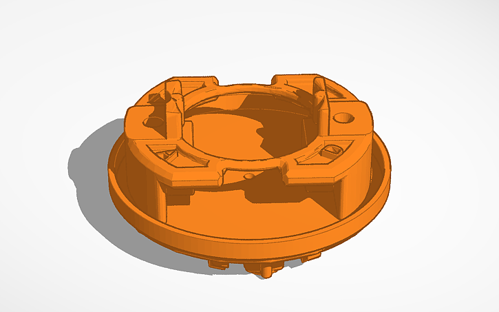 3D design Fixed part on beyblade x reboot driver v1 - Tinkercad
