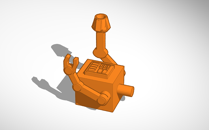 3D design Robot Torso - Tinkercad