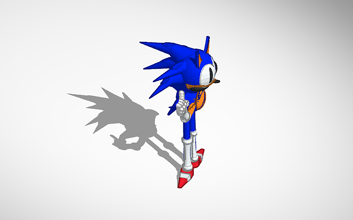 3D design Sonic Rewrite Encore (phase 1) - Tinkercad