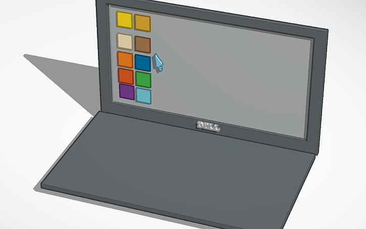 3D design laptop - Tinkercad