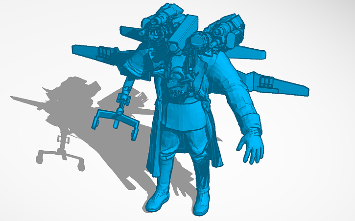 3D design Astro Upgraded Titan Cameraman - Tinkercad