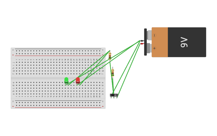 Circuit design Electric Circuit - Tinkercad