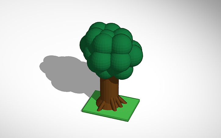 3D design Tree - Tinkercad