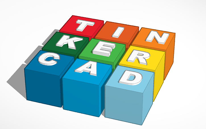 3D design Tinkercad logo - Tinkercad