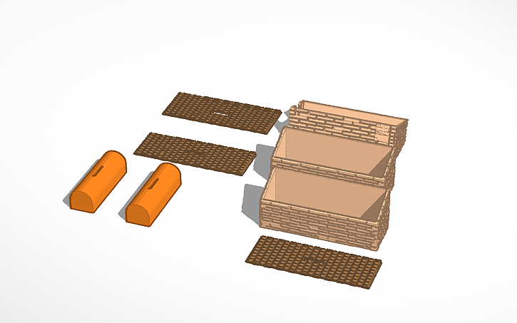 3D design Seep Points Shed and or cover - Tinkercad