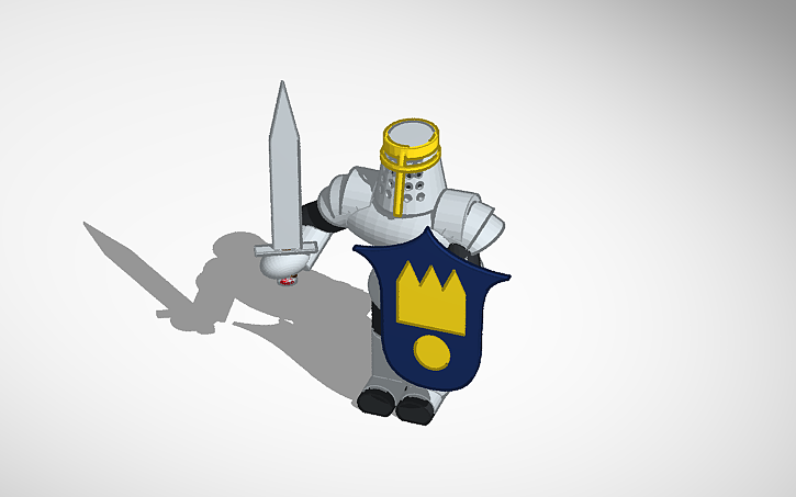 3D design Knight - Tinkercad