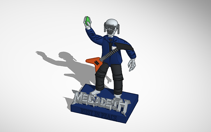 3D design rust in peace - Tinkercad